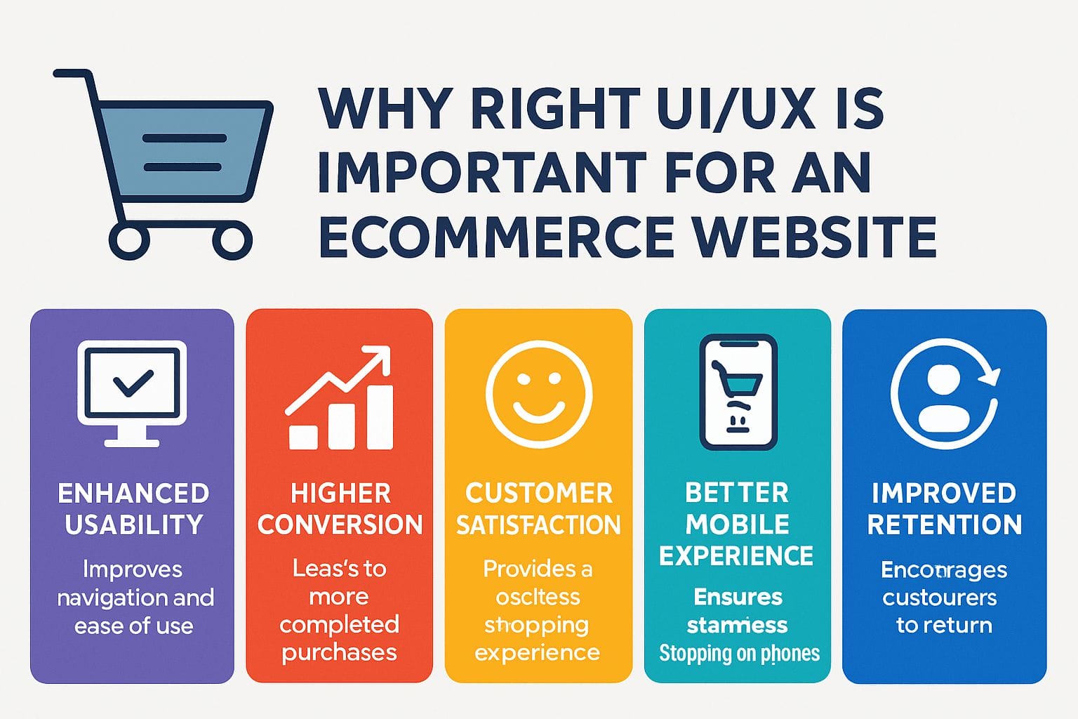 Why right UI/UX is important for an eCommerce website? - Qortechno